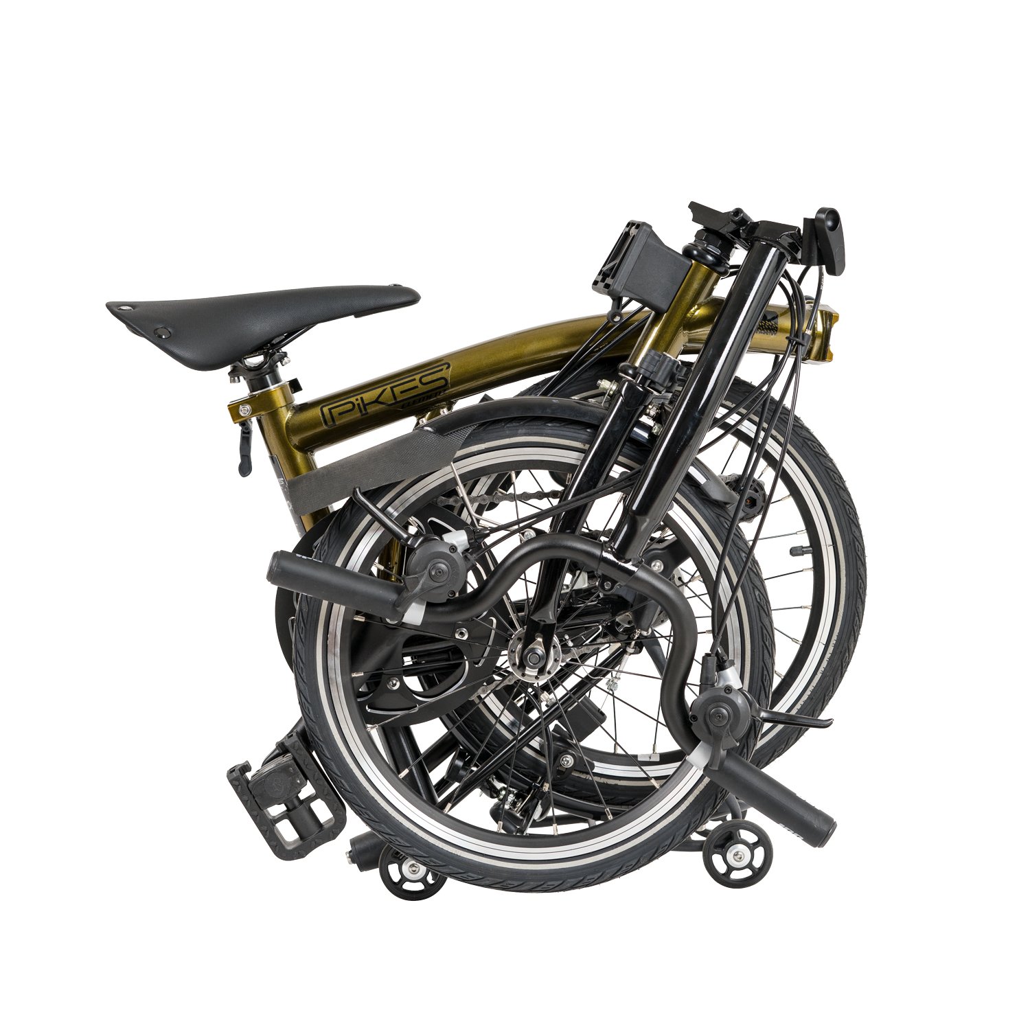 Jual Sepeda Lipat Element Pikes Gen 2 Goldie Edition 16 Inch 6 Sp